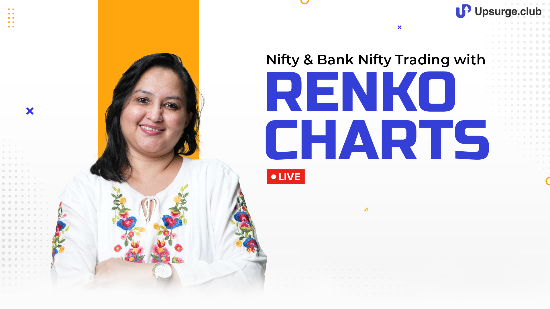 Live Webinar on Nifty & Bank Nifty Trading with Renko Charts | Upsurge.club